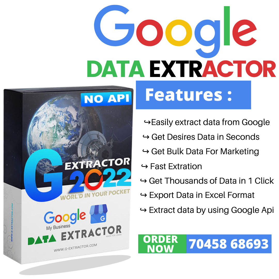 Google Data Extractor – DGTION